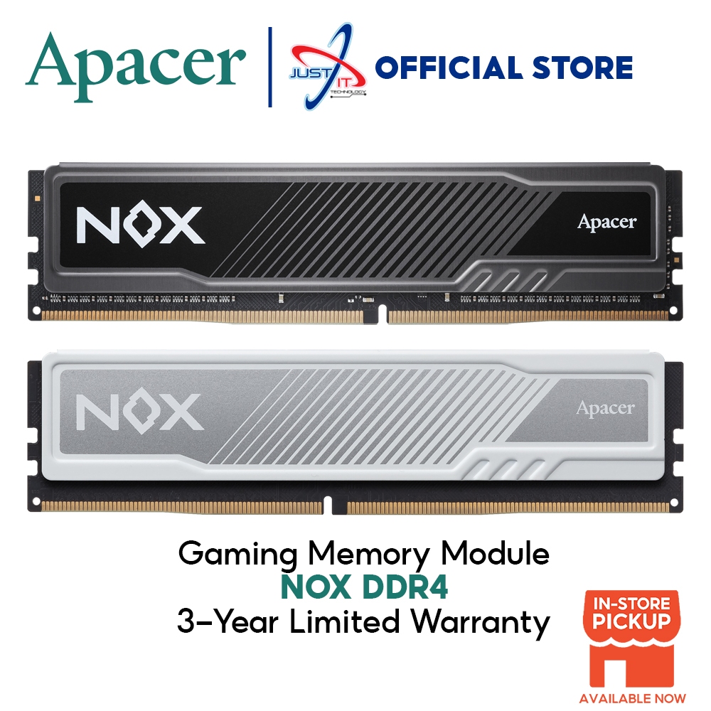 Apacer NOX CL16 Gaming RAM (8GB/16GB) AH4U08G32C28YMBAA-1 ...