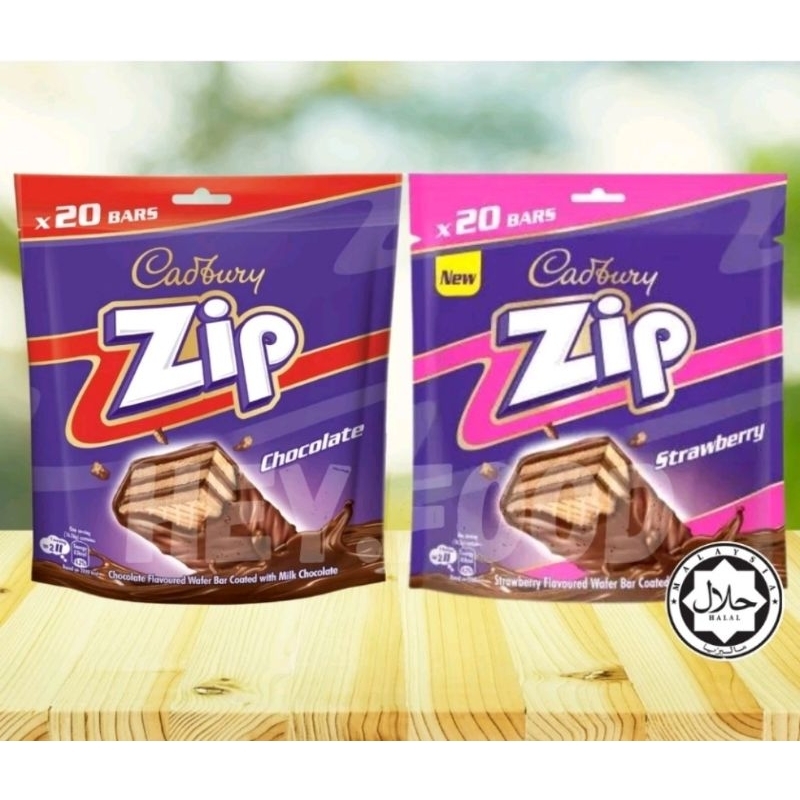 CADBURY ZIP : CHOCOLATE 🍫 WAFER| STRAWBERRY 🍓 | Shopee Malaysia
