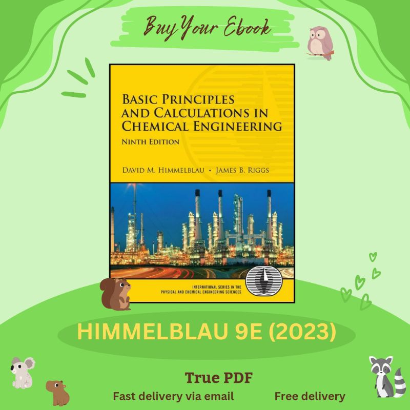 Basic Principles and Calculations in Chemical Engineering 9th Edition (2023) | Shopee Malaysia
