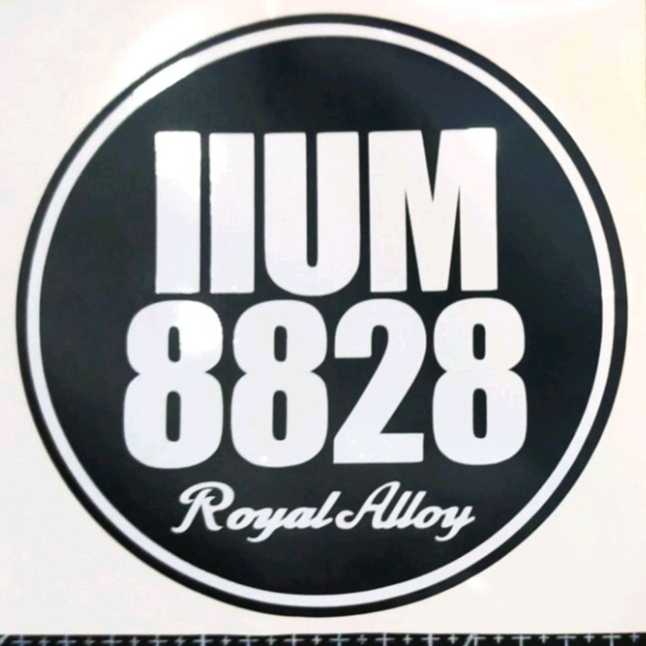 Plate Number ROYAL ALLOY Sticker | Shopee Malaysia