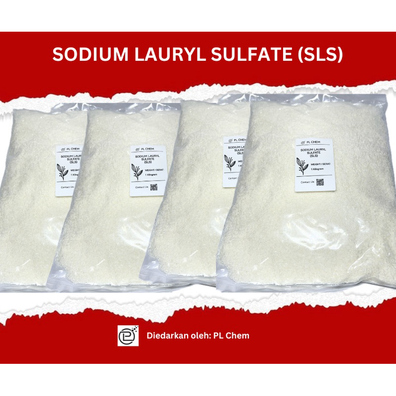 SODIUM LAURYL SULFATE/SLS/WHITE NEEDLE/EMAL 10 | Shopee Malaysia
