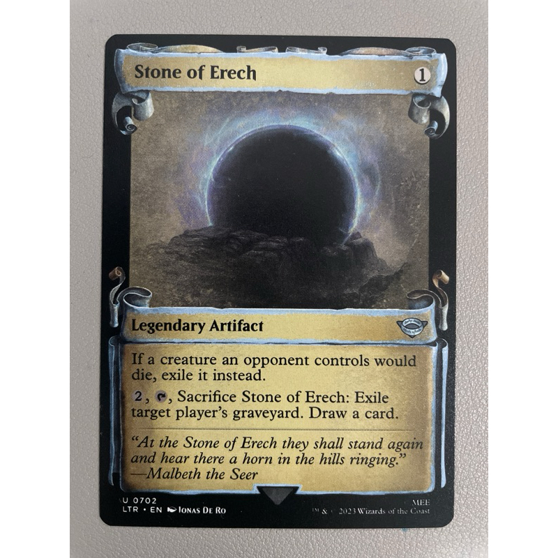MTG:The Lord of the Rings:Special Edition (LTR) U0702 - Stone of Erech ...