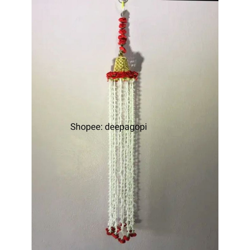 Bell String Lily with Rose Garland (Mani Roja Alli Maalai) for ...