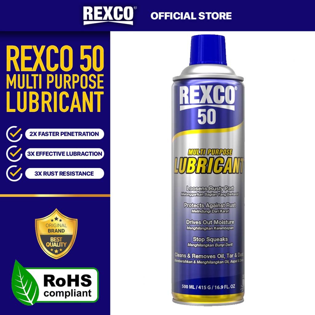 Rexco 50 Multipurpose Lubricant Antirust (220ml) | Shopee Malaysia