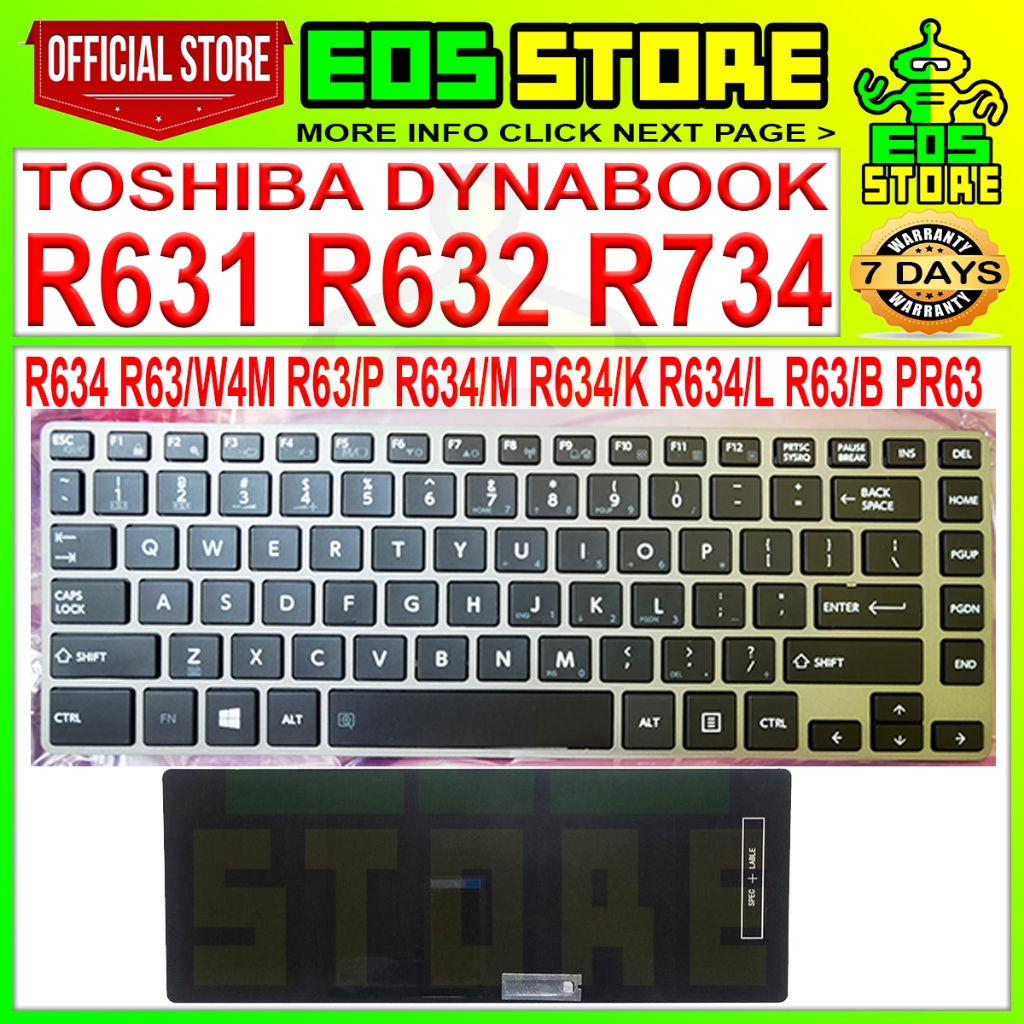 Toshiba Dynabook R634 R700 R730 R731 R732 R734 Z40 R30 Japan English 9Z ...