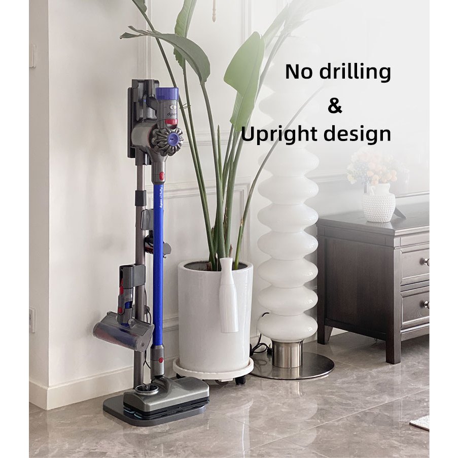 Satuo S2 Telescopic Dyson Vacuum Holder and Stand for Dyson V15 V12 V11 ...