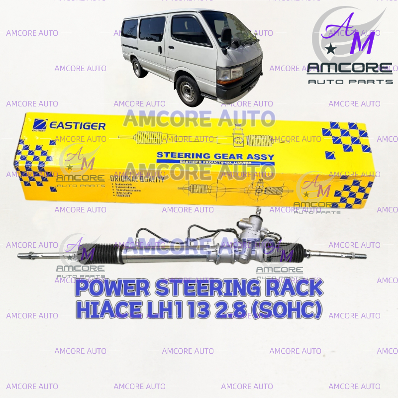 TOYOTA HIACE LH113 2.8 SOHC - POWER STEERING RACK ASSY / STEERING GEAR ...