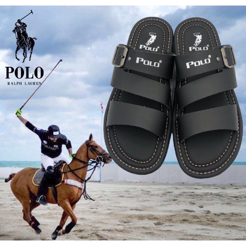 Classic Men Polo Lifestyle Casual Sandal Polo Ralph Lauren/ Selipar ...