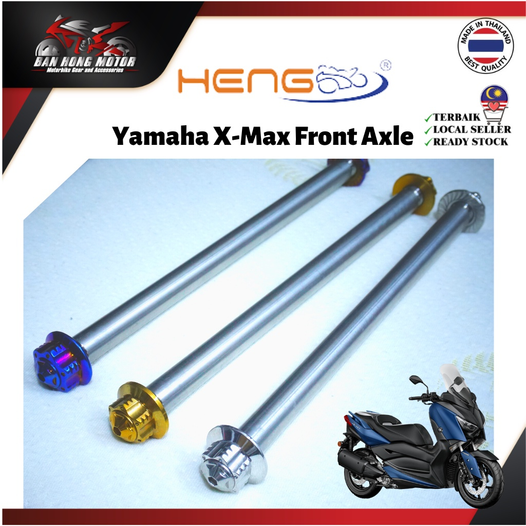 XMAX V1 V2 Shaft Depan Titanium Blue /Gold/ Silver Front Axle/Shaft ...