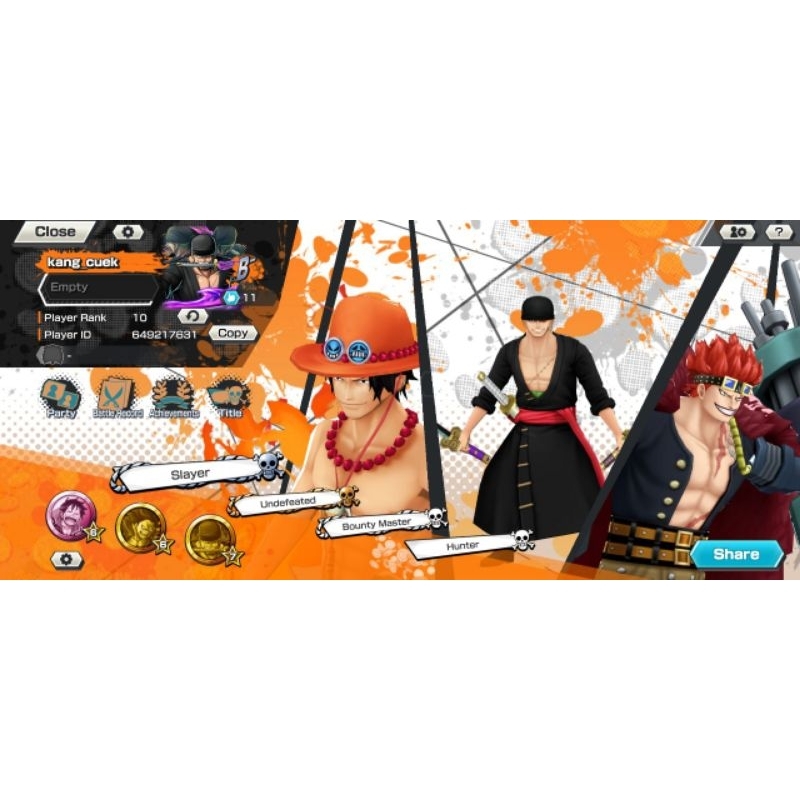 One Piece Bounty Rush 3 EXTREME FIGURINE Zoro Oni KidLaw YamatoAce 644 ...
