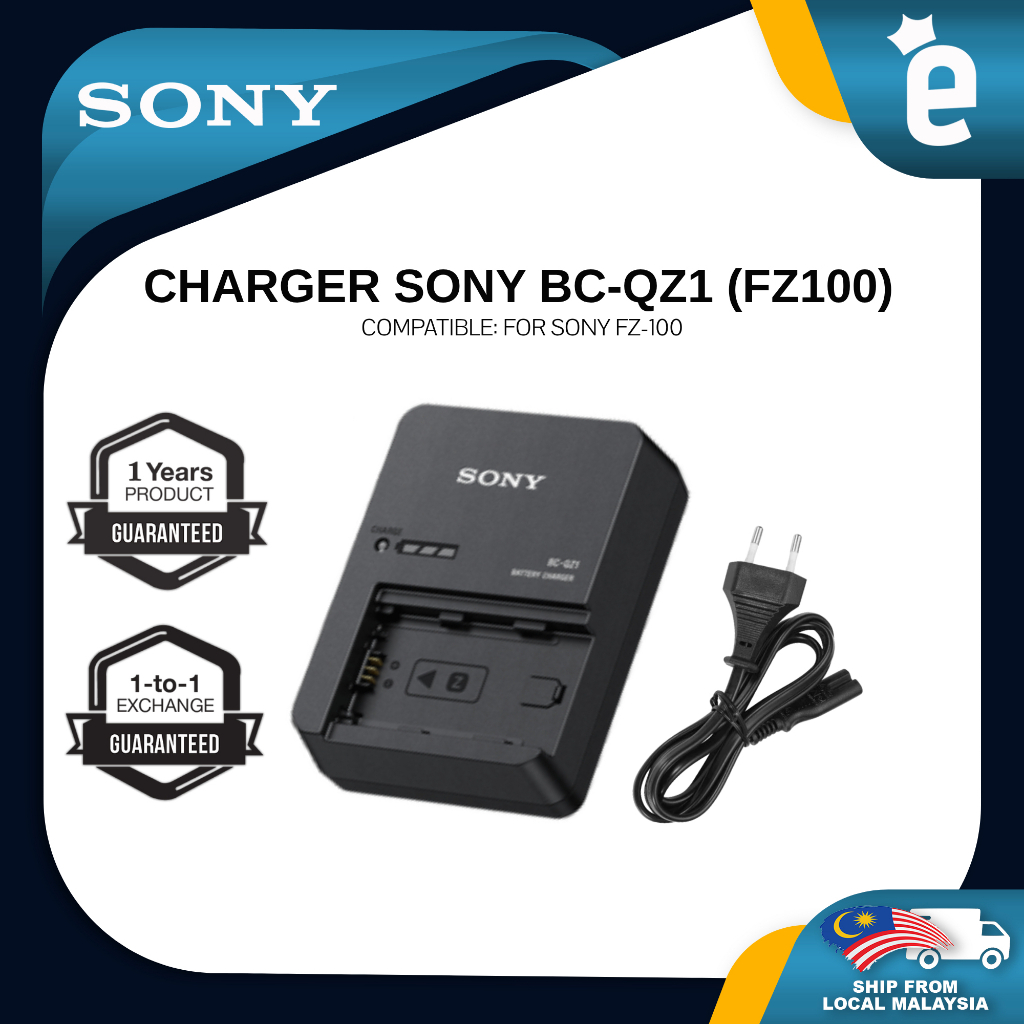 OEM Sony BC-QZ1 Battery Charger For FZ100 Battery Pack FZ-100 Battery | Shopee Malaysia
