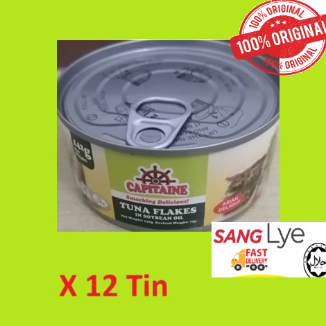 Cap TunaFlakes 170g X 12 Tin Canned | Shopee Malaysia