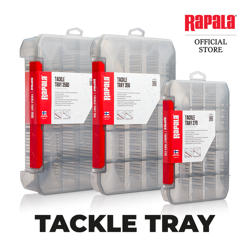 Rapala Tackle Tray (Reka Bentuk Bertingkat / Stackable Design) | Shopee ...
