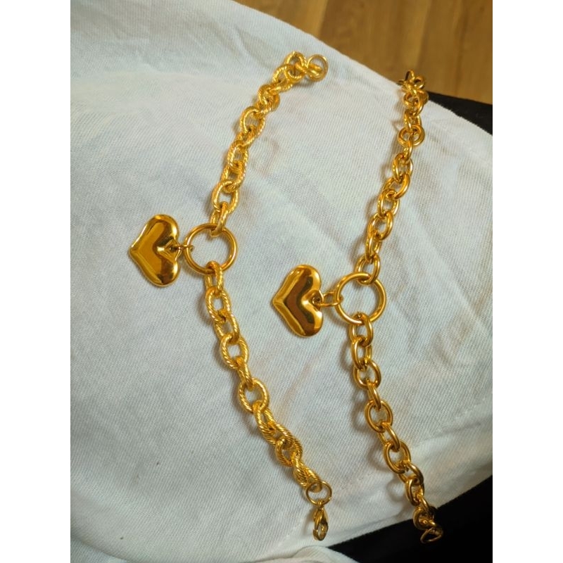 Pelbagai design Rantai tgn terbaru bracelate gred emas 375 sesuai utk ...