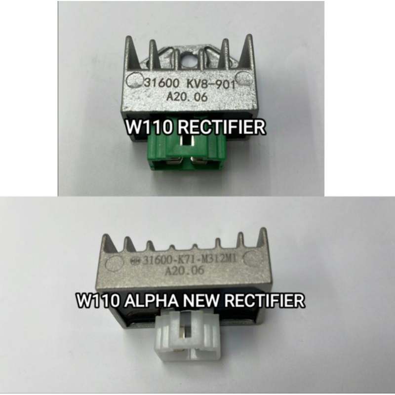 RECTIFIER & REGULATOR WAVE125 W125 / WAVE110 W110 / WAVE110 DX ...