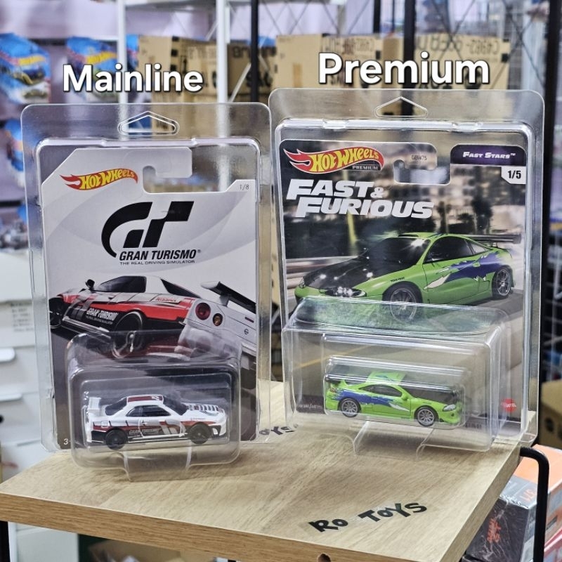 HOT WHEELS BLISTER CARD PROTECTOR TYPE 2 COVER FOR SINGLE MAINLINE and ...