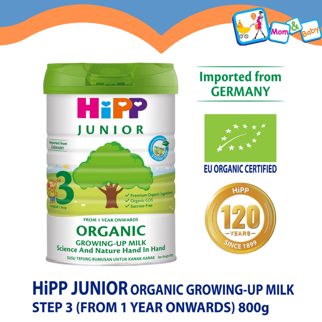 HiPP JUNIOR ORGANIC Growing-up Milk Step 3 | Shopee Malaysia