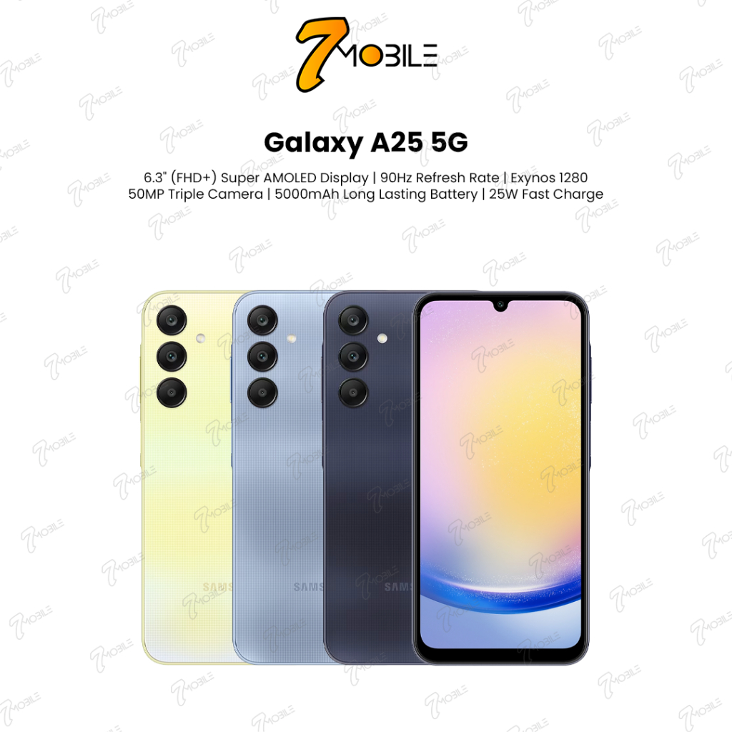 [Malaysia Set] Samsung Galaxy A25 5G (256GB ROM | 8GB+8GB RAM Plus) 1 ...