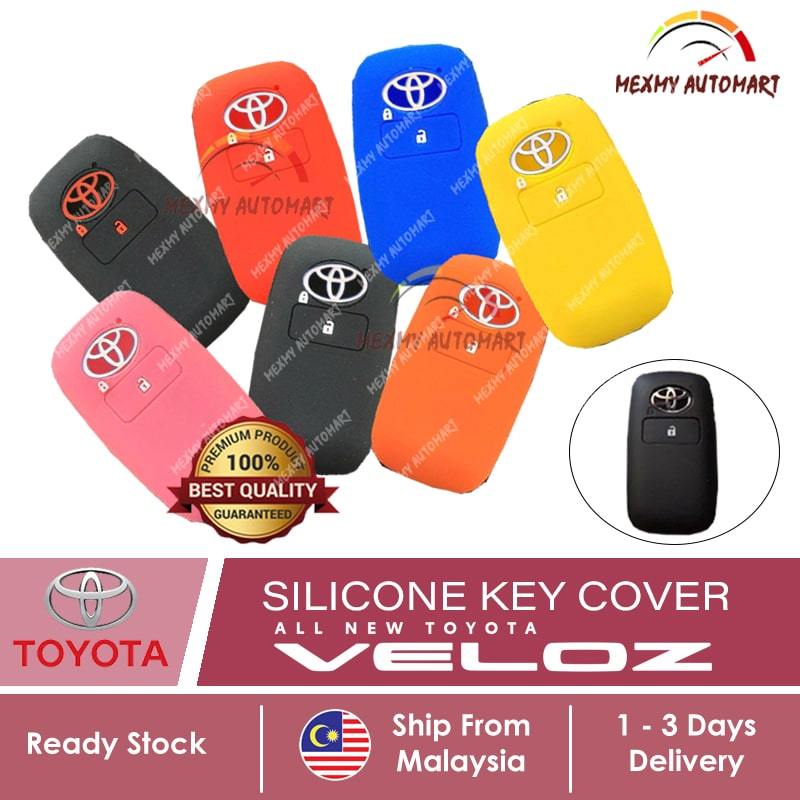 [NEW] TOYOTA VELOZ 2022 - 2024 Silicone Car Key Cover Protector Casing ...