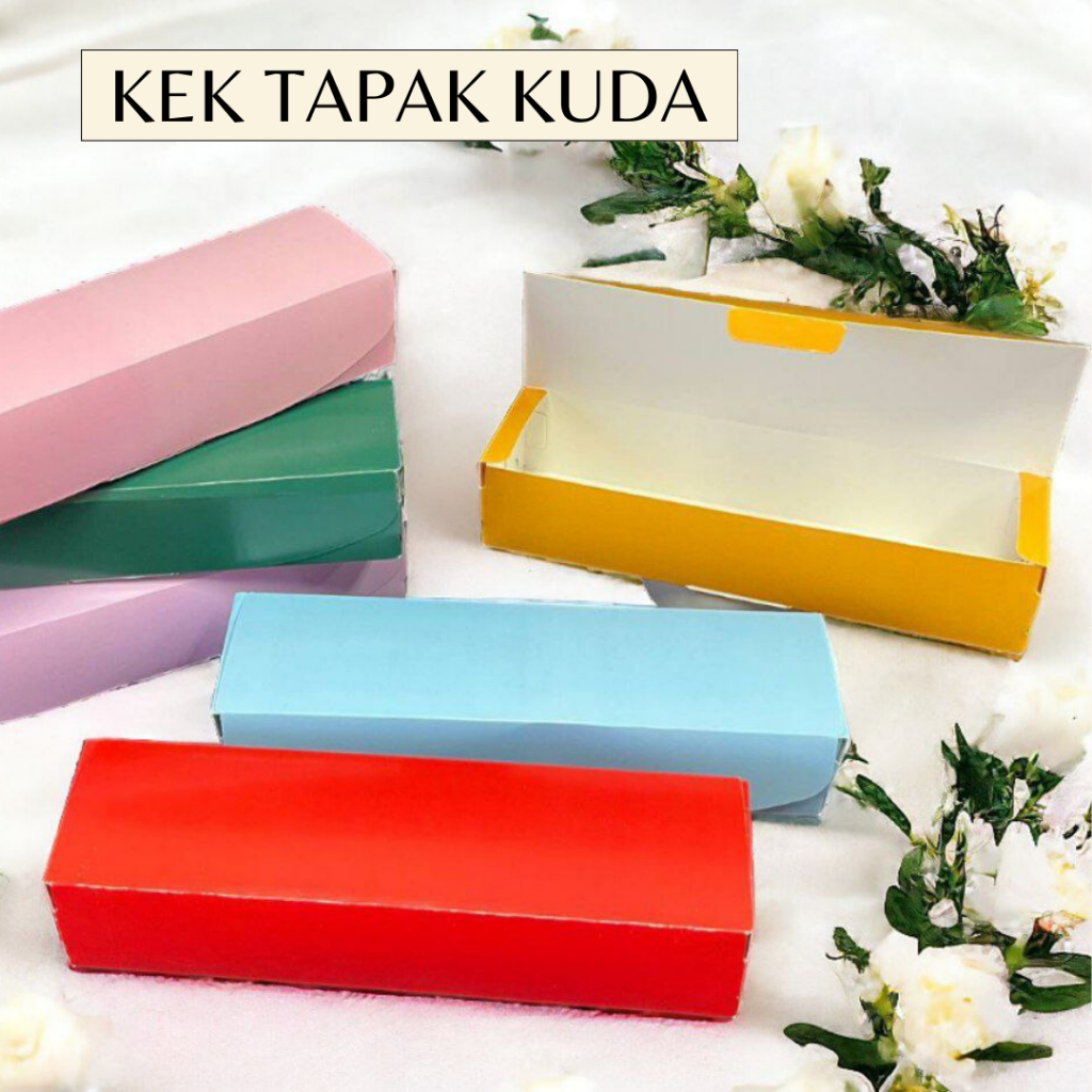 [HOT SALE] 1PCS KOTAK KEK TAPAK KUDA PRINTED COLOR/PLAIN/KEK ROLL/KEK ...