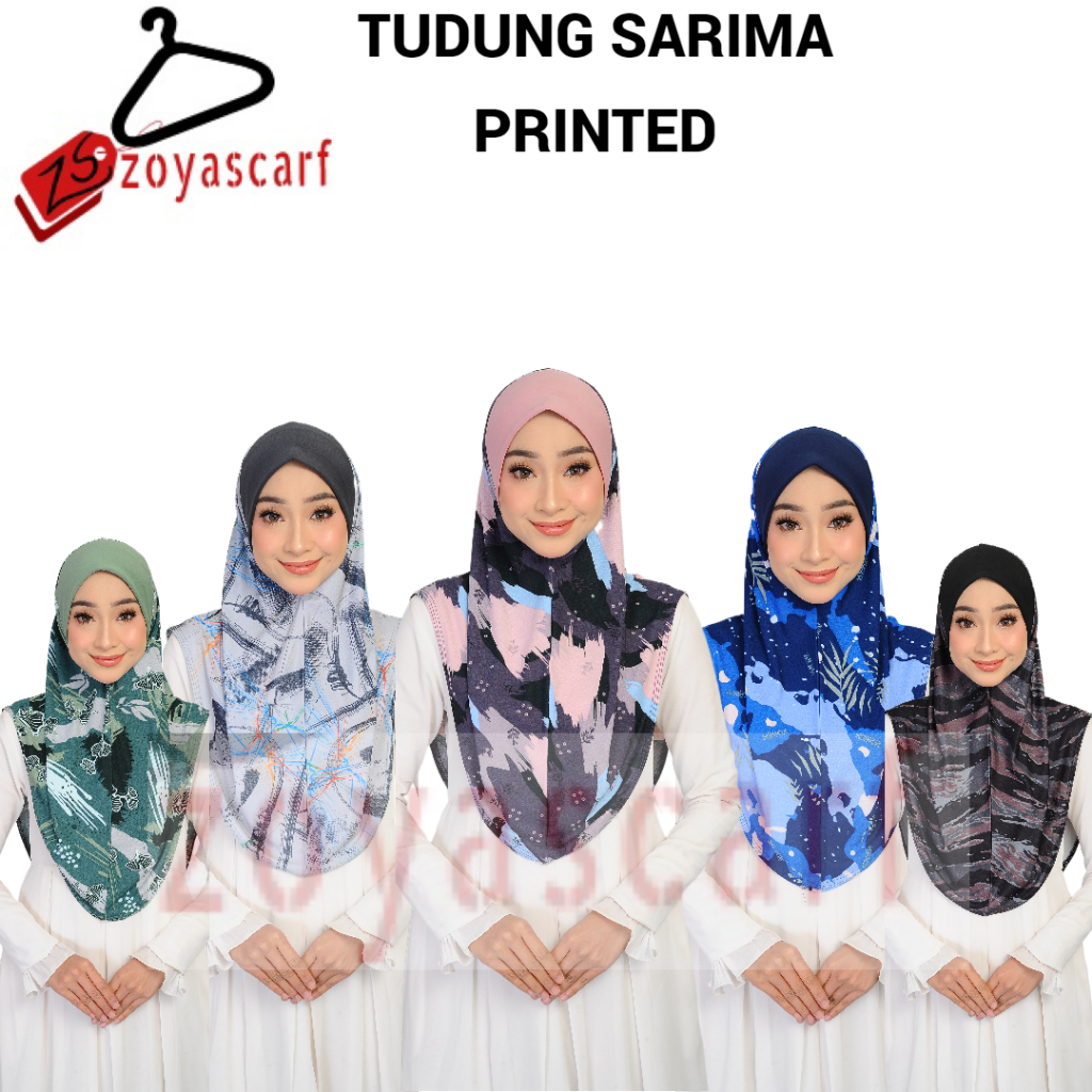 Sarima Moscrepe Printed Moscrepe Corak Sarung Terus Saiz M /L Awning ...