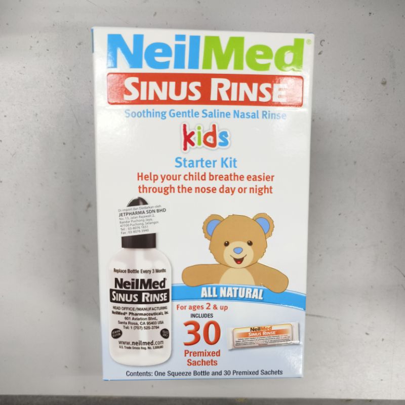 Neilmed Sinus Rinse Peadiatric Starter Kit 30's 2028 neilmed kids ...