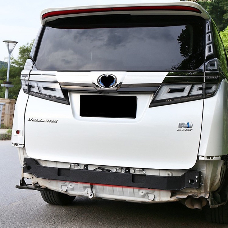 Toyota Alphard ANH30 / Vellfire AGH30– Rear Anti Collision Bar/ Rear ...