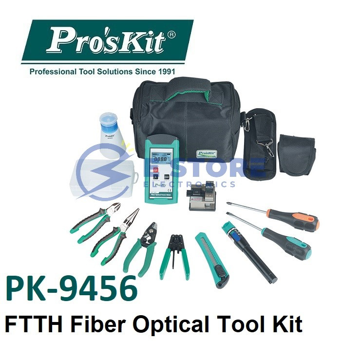 Pro’sKit PK-9456 FTTH Fiber Optic Tool Kit | Shopee Malaysia