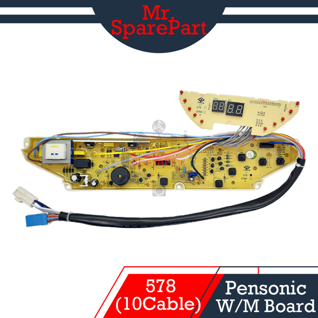 578 ( 10 Cable ) Washing Machine Pensonic PCB Board | Shopee Malaysia