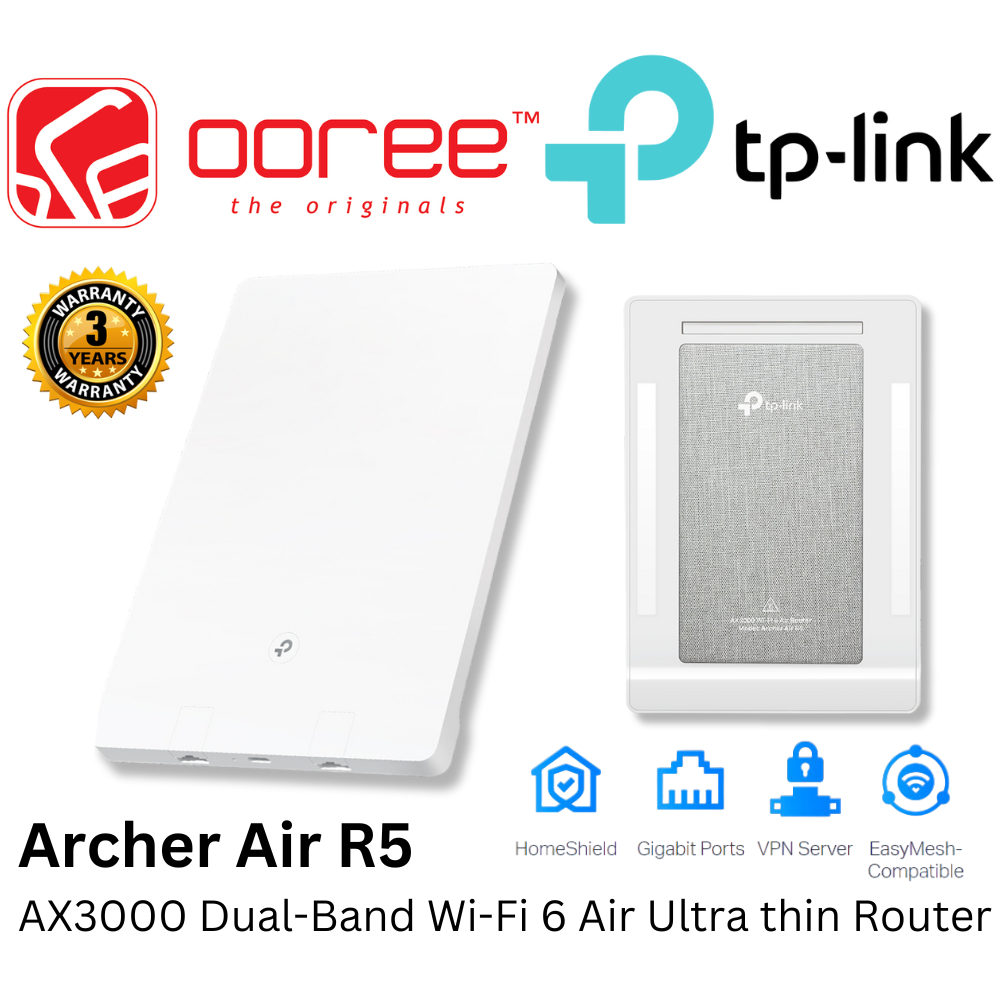 TP-LINK ARCHER AIR R5 AX3000 DUAL-BAND WI-FI 6 AIR ROUTER WITH ULTRA ...