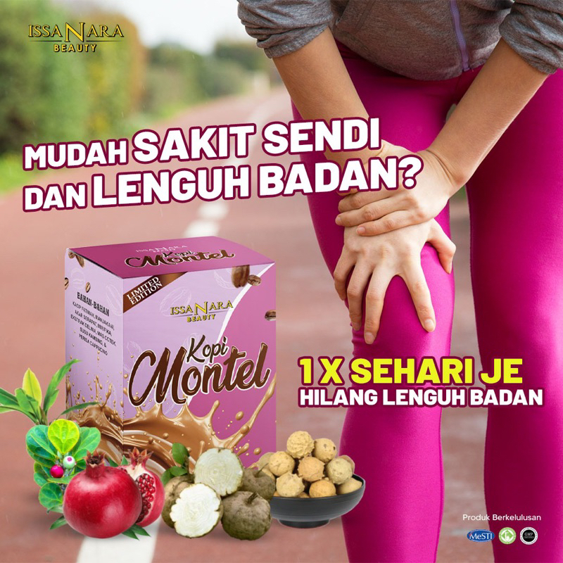 KMM kopi Montel Flavour Cappucino ( Untuk Lenguh & Sakit sendi ...