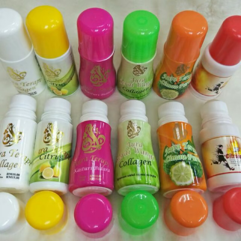 (Lulus KKM) AURA TERAPI GOLD Roll On Aromatherapy 100% ORI Embun Pagi ...