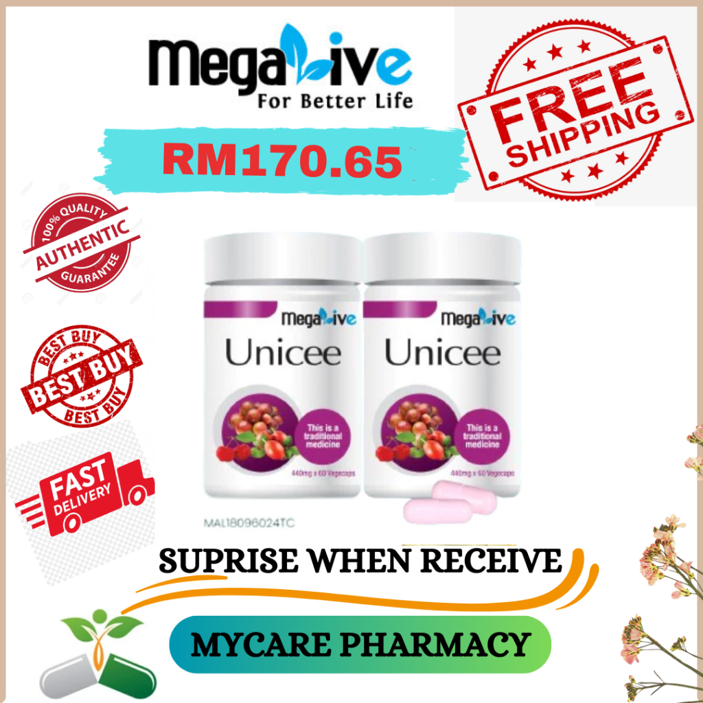 MEGALIVE UNICEE (2X60'S) | Shopee Malaysia