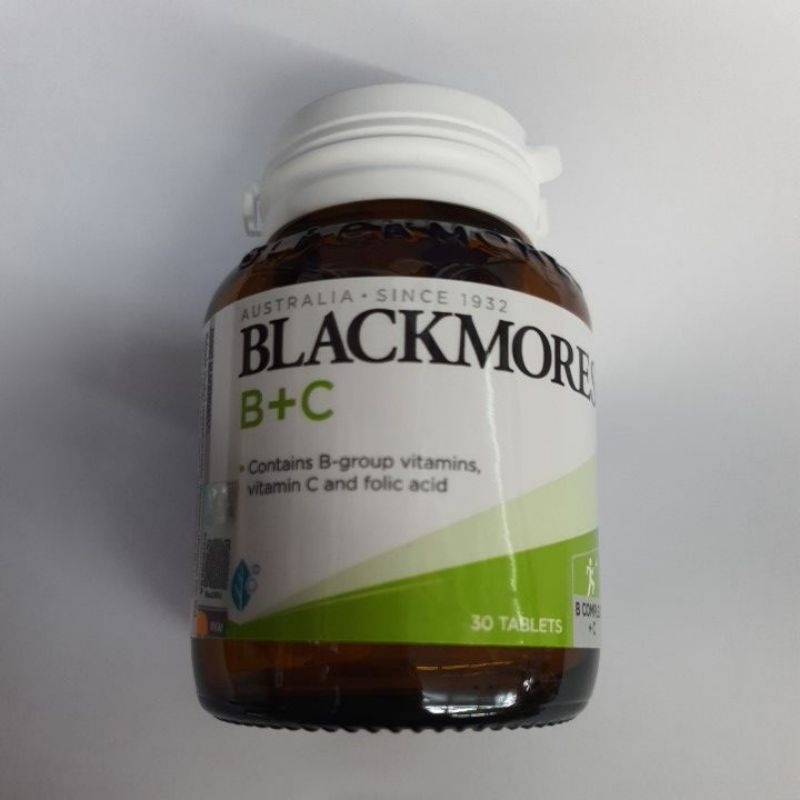 Blackmores Vitamin B + C Tablet 30s (Expiry Date:08/2025) | Shopee Malaysia