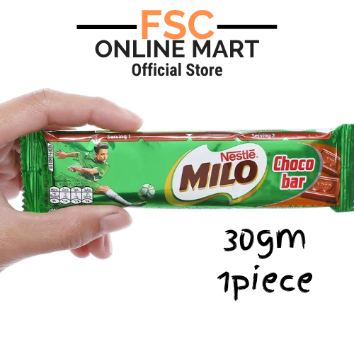 [FSC] 1 Piece Nestle Milo Choco Bar 30gm (1pcs) | Shopee Malaysia