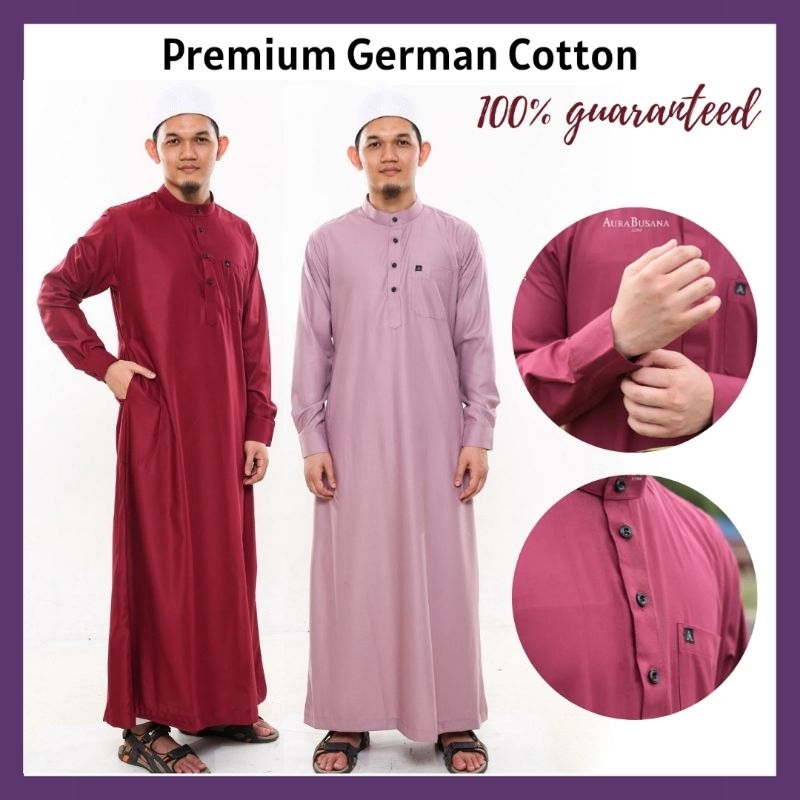 Jubah Lelaki Moden Plain Simple Cuff Raya 2023 High Quality Murah ...