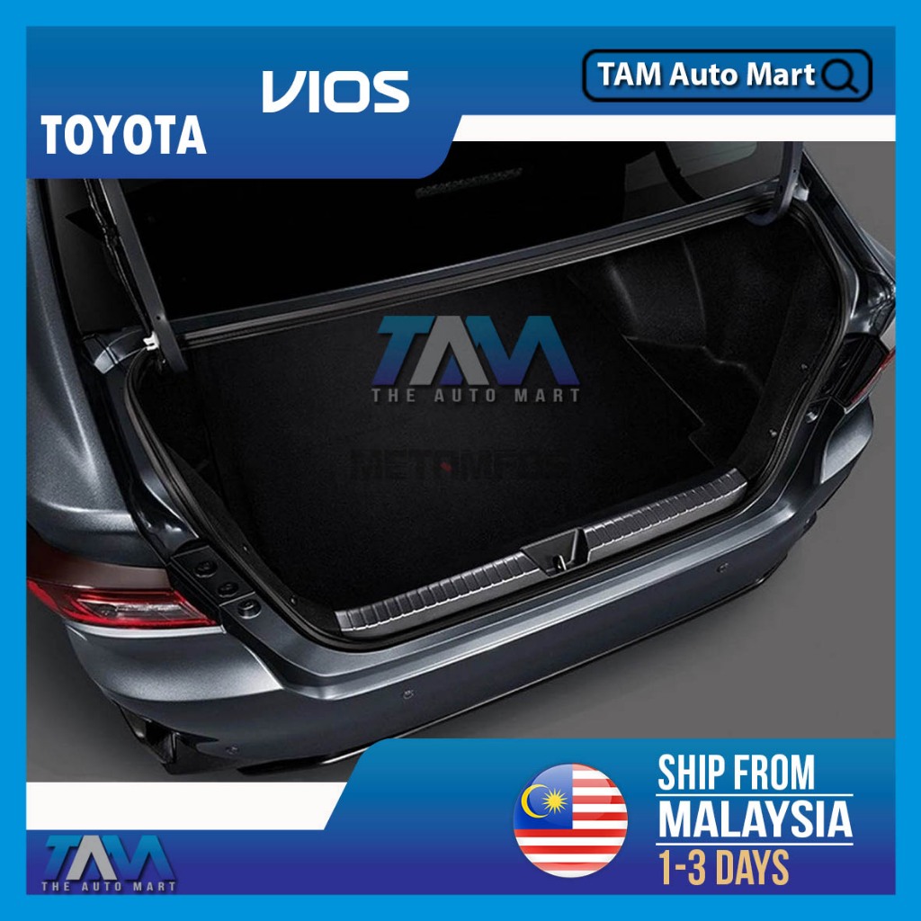 Toyota Vios (4th Gen) Rear Bumper Protector Trim Protector Cover 2023 ...