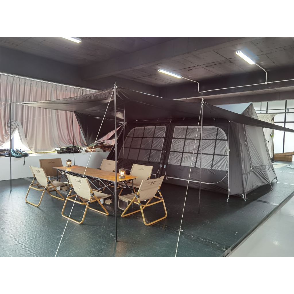 PAYUNG.CAMP Village T-Rex Village T Tent Extra Large Luxury 8-10 ...