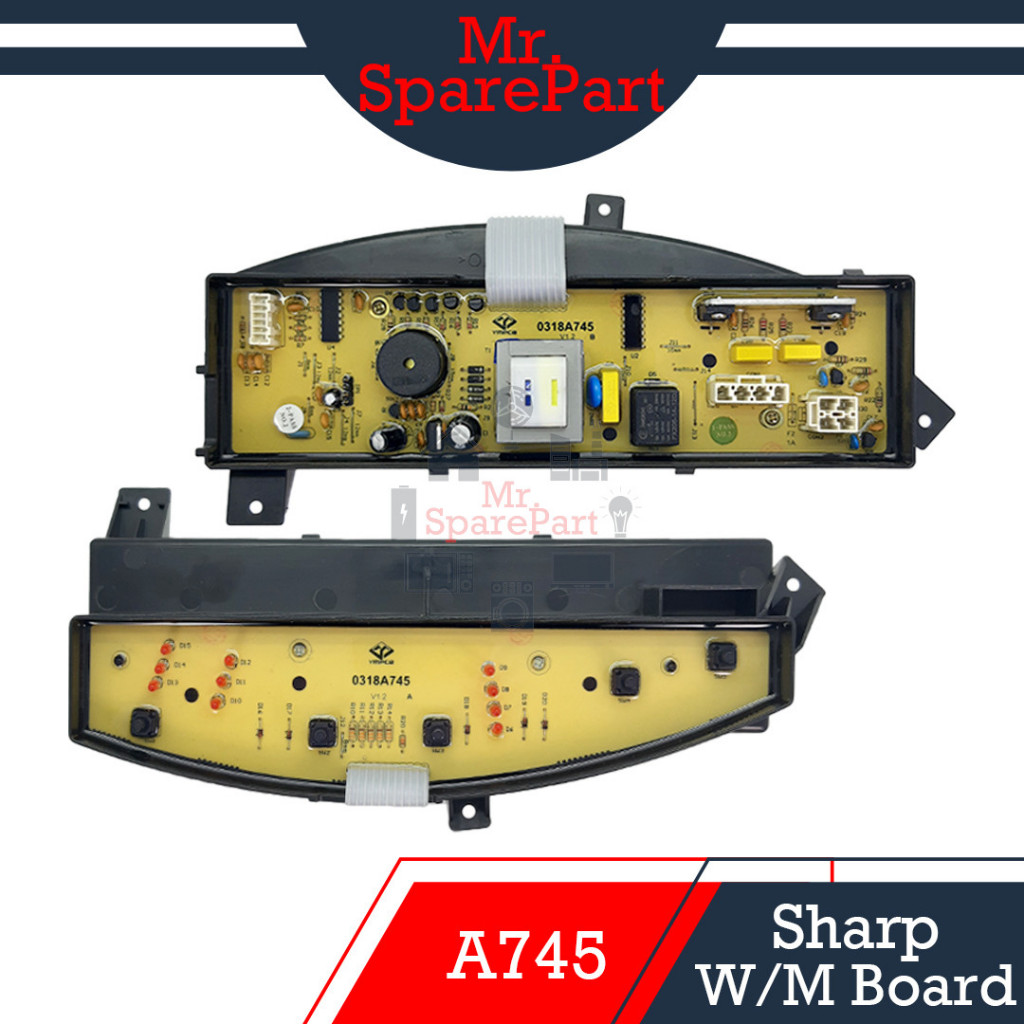 A745 Washing Machine Sharp PCB Board | Shopee Malaysia