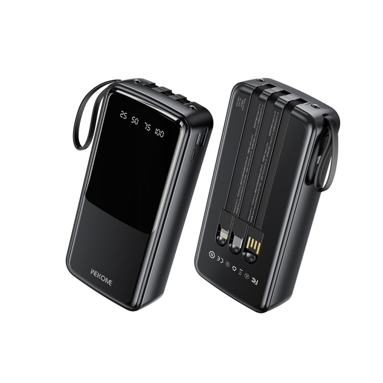 WK WP-10 12W 20000mAh Power Bank with BUILD IN Cable | Shopee Malaysia
