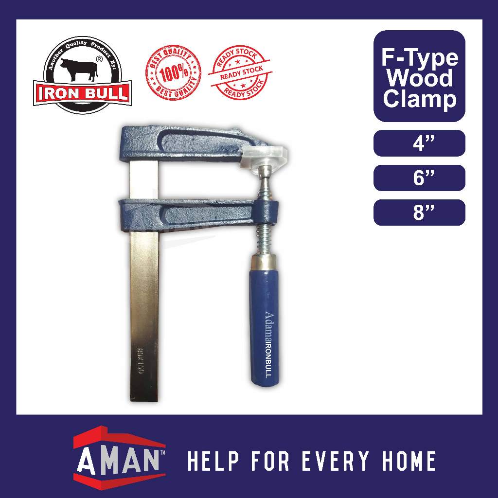 IRON BULL F Clamp Bar Clip Clamp Germany Adjustable F Sliding Bar Clamp ...