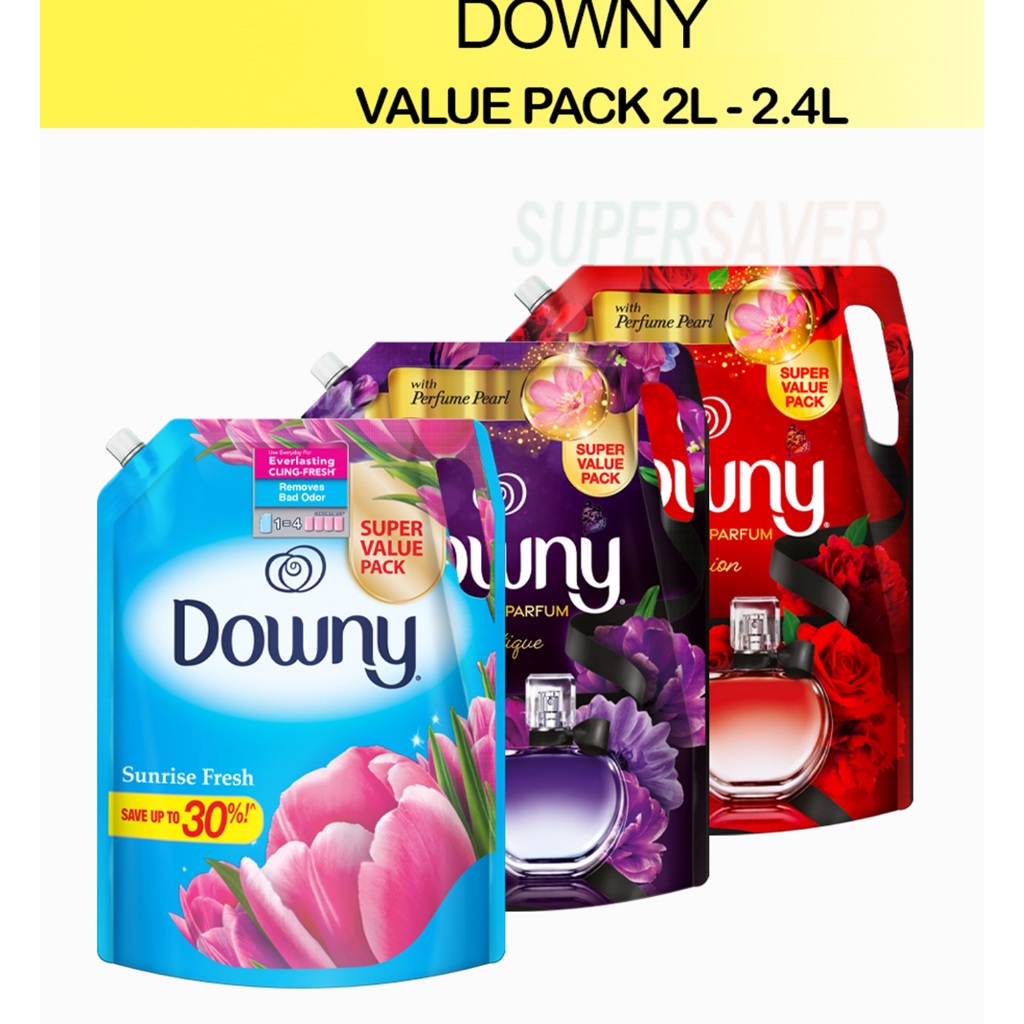 Downy® Concentrate Fabric Conditioner Super Value Pack Sunrise Fresh ...