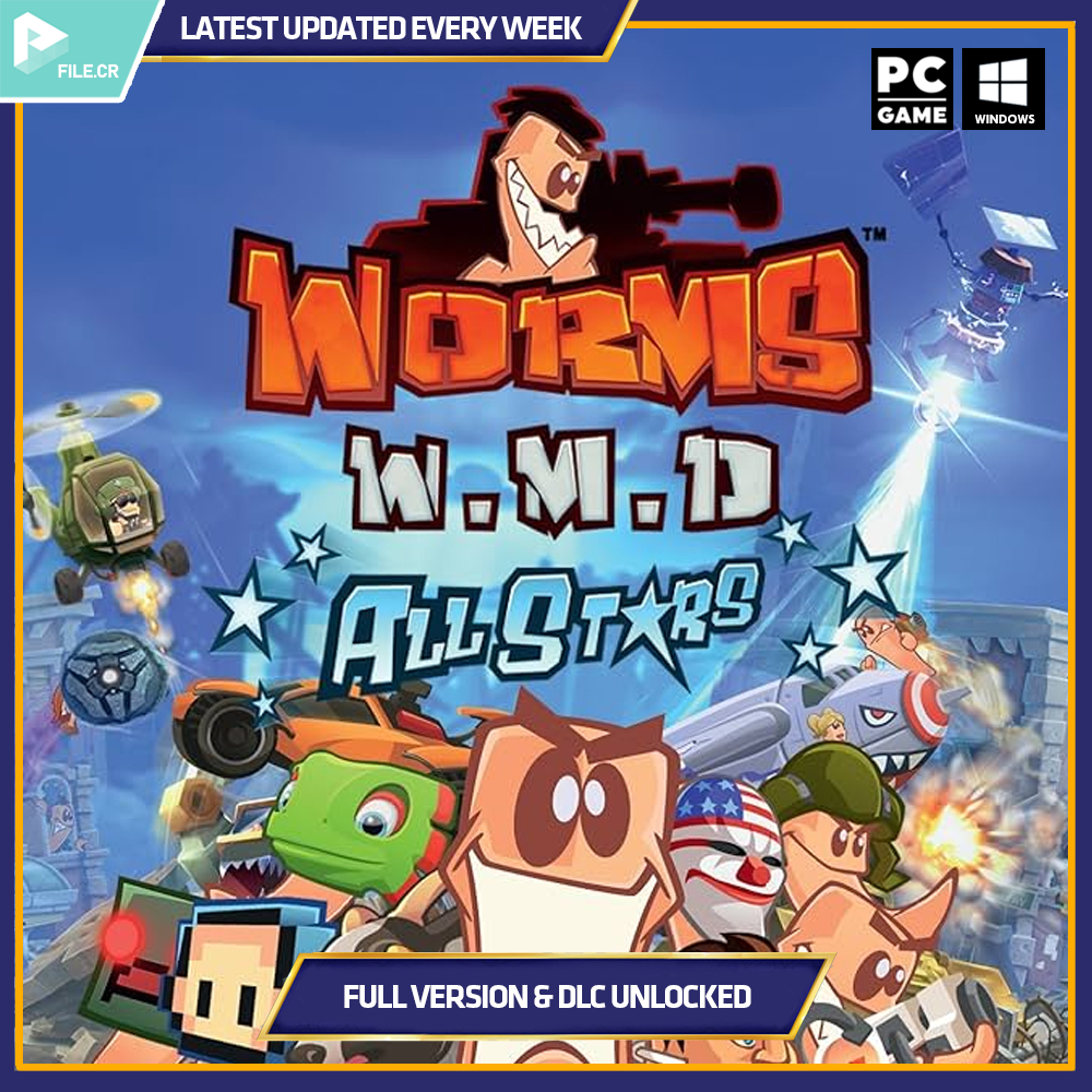 WORMS W.M.D. + ALL-STARS DLC + WORMHOLE UPDATE [𝐋𝐈𝐅𝐄𝐓𝐈𝐌𝐄] [𝐏𝐂 𝐆𝐀𝐌𝐄 ...