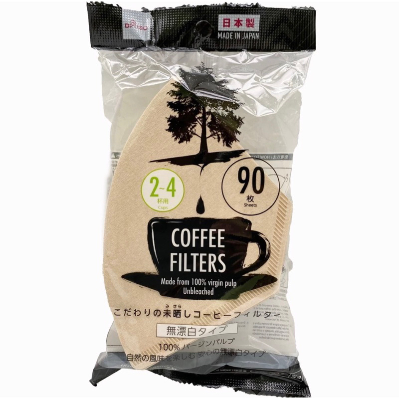 [DAISO] Coffee Filters 100% Virgin Pulp ( 2-4 Cups ) | Shopee Malaysia