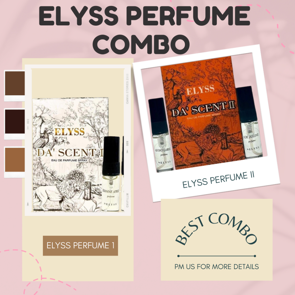 Elyss De'Scent I Parfume - ORIGINAL UNISEX | Shopee Malaysia