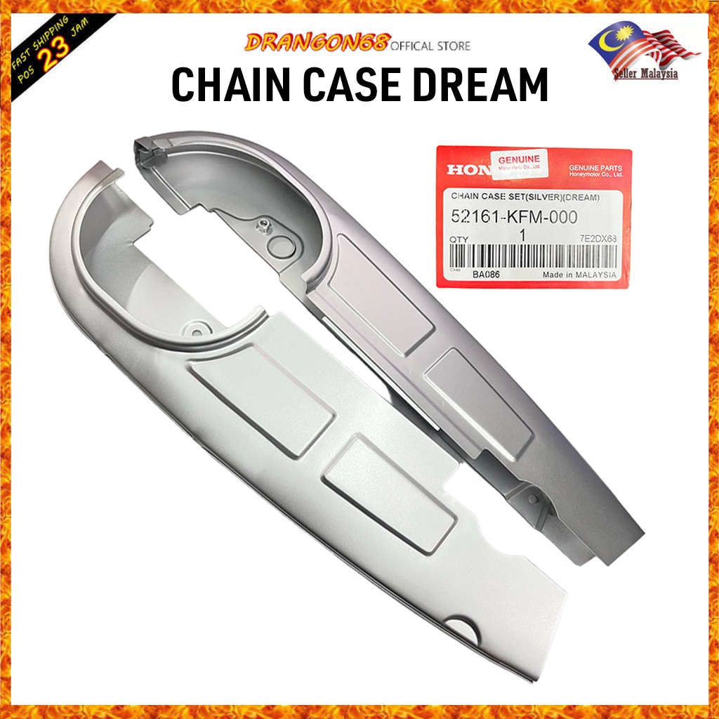 CHAIN COVER CHAIN CASE COVER PENUTUP RANTAI PENUH EX5/EX5 DREAM/C70/EX5 HIGH POWER/GBO/GBOJ ...