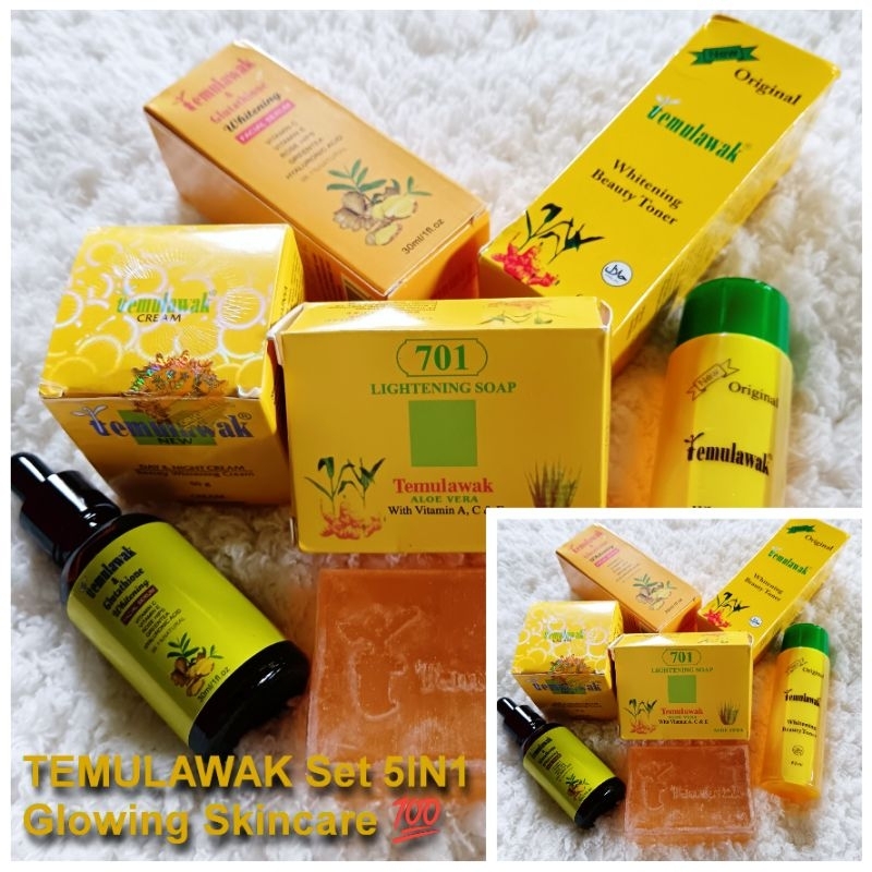 TEMULAWAK Set 5IN1 Original 💯 | Shopee Malaysia