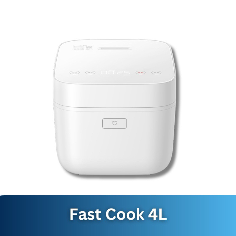 Xiaomi Mijia C1 Rice Cooker Non Sticky (3L/4L/5L) 24hrs Timer, 24 cooking modes | Shopee Malaysia
