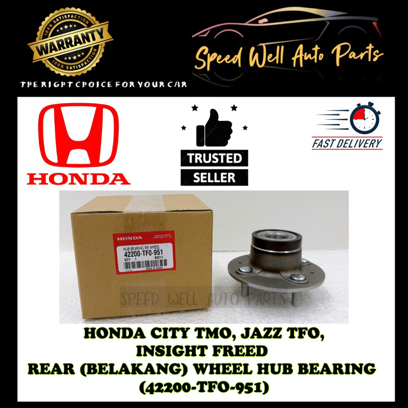 HONDA CITY TMO 1.5cc, JAZZ TFO 1,5cc, INSIGHT 1.3cc, FREED 1.5cc REAR ...