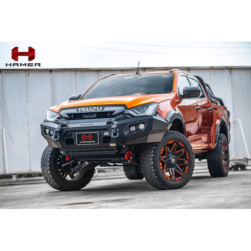 Isuzu Dmax D-max Hamer King Series Front Bull Bar Bumper | Shopee Malaysia